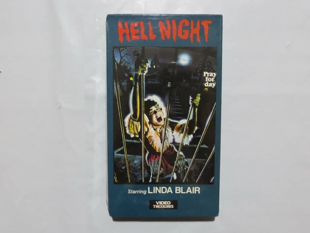 HELL NIGHT VHS Linda Blair, Vincent Van Patten - Pray For Day NEW X9 ...