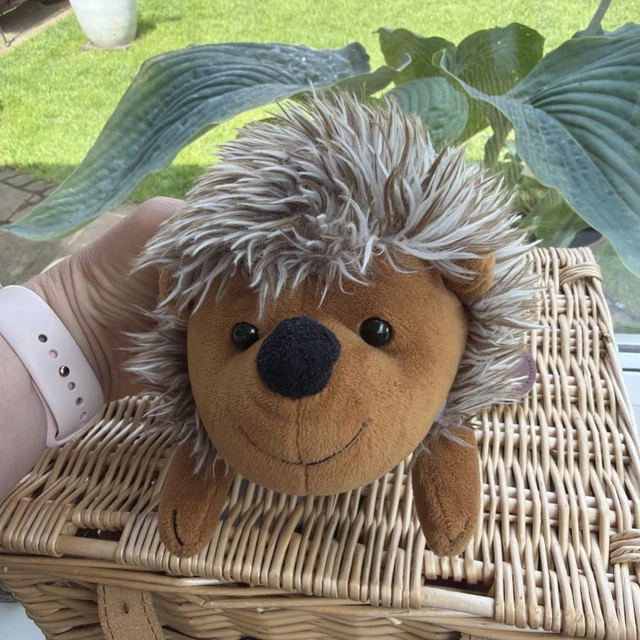 PURDY'S CHOCOLATE CHOCOLATIER Hedgehog brown soft toy 7” long purdys £ ...