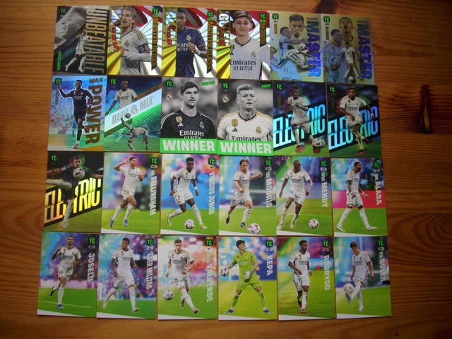 TOP CLASS 2024 Full Set 24 Card Real Vinicius,Alaba,Modric,Kroos ...