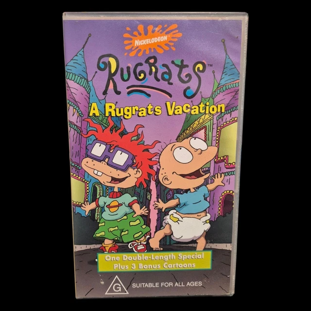 RUGRATS: A RUGRATS Vacation Vintage 1998 VHS Tape 4 Episodes ...