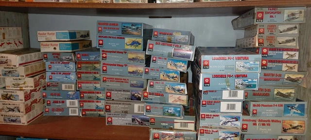 1:72 SCALE VINTAGE model aircraft kits CHOOSE PLANE KIT Plastyk ZTS ...