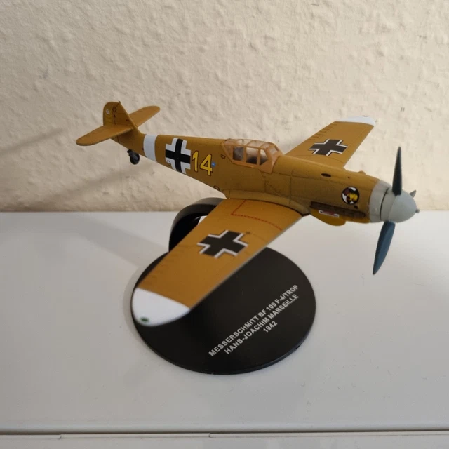 MESSERSCHMITT BF 109 F-4/TROP H.J. Marseille 1942 Atlas Fighters WWII 1:72 EUR 14,25 - PicClick DE