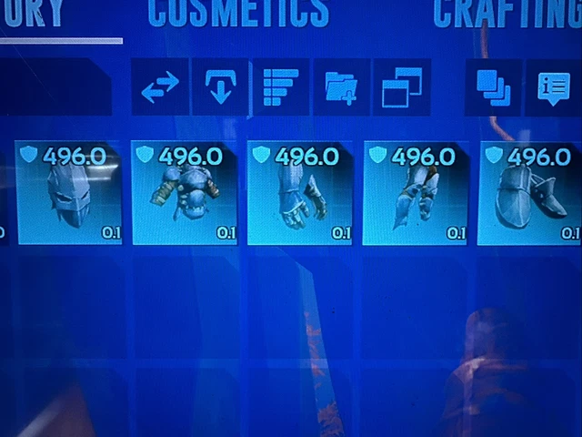 ARK SURVIVAL ASCENDED ASA Official PVE! 496 Flak Set 1k+ Durability ...