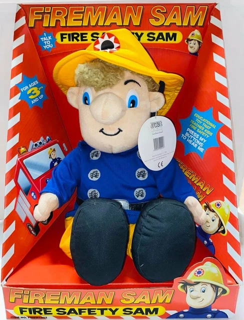 FIREMAN SAM FIRE Safety Sam Educational Toy Teaching Kids Fire Safety ...