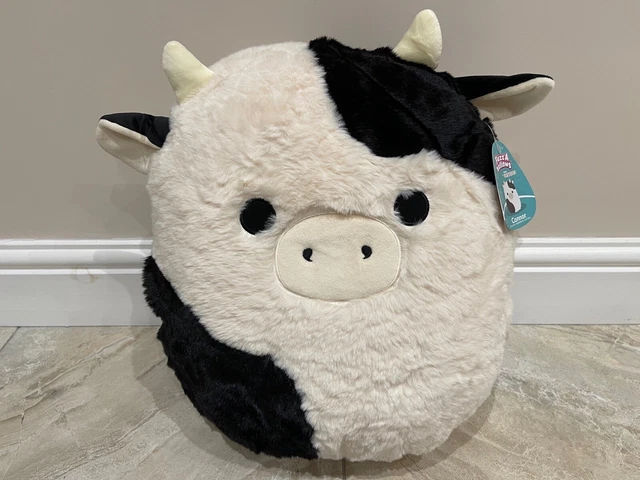 SQUISHMALLOWS CONNOR THE cow Fuzz-a-mallows 16inch 40cm Squishmallow By ...