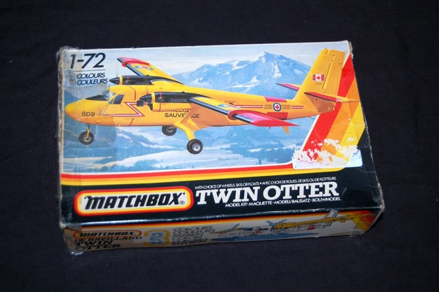 MATCHBOX 1/72 DE Havilland Canada DHC-6 Twin Otter Model Kit 1983 First ...