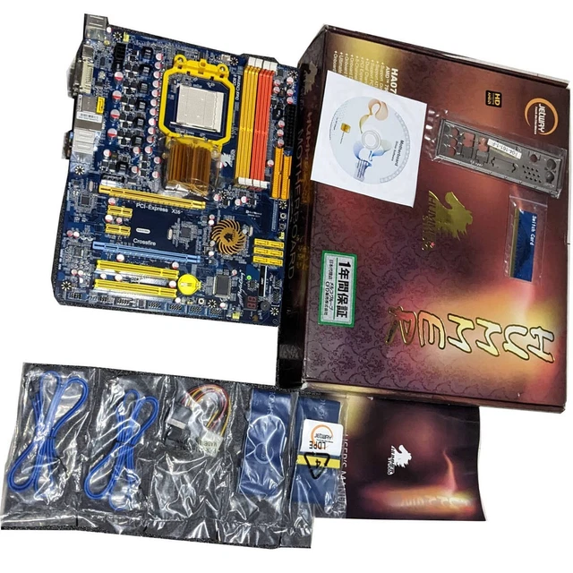 JETWAY HA07 AMD/790GX Sb750 Socket Am3/Am2 /Socket Am2 Ddr2 £447.31 ...