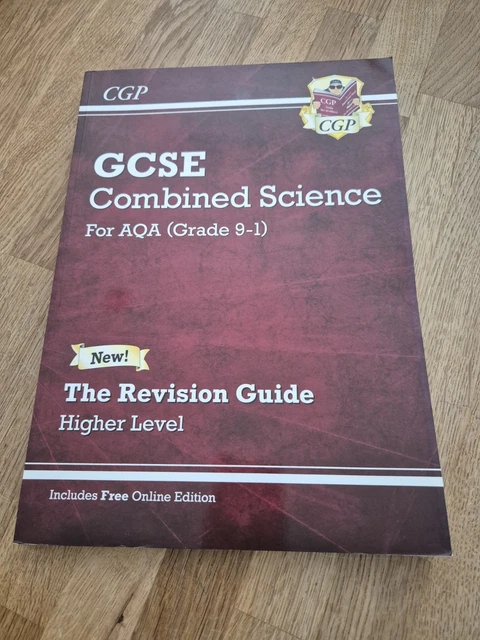 CGP GCSE AQA Combined Science Higher Level Revision Guide £5.45 ...