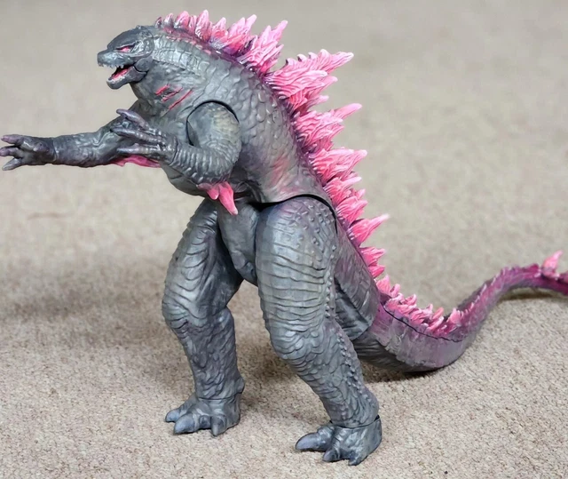 CUSTOM GODZILLA X Kong: 11" Giant Godzilla Evolved Figure by Playmates ...