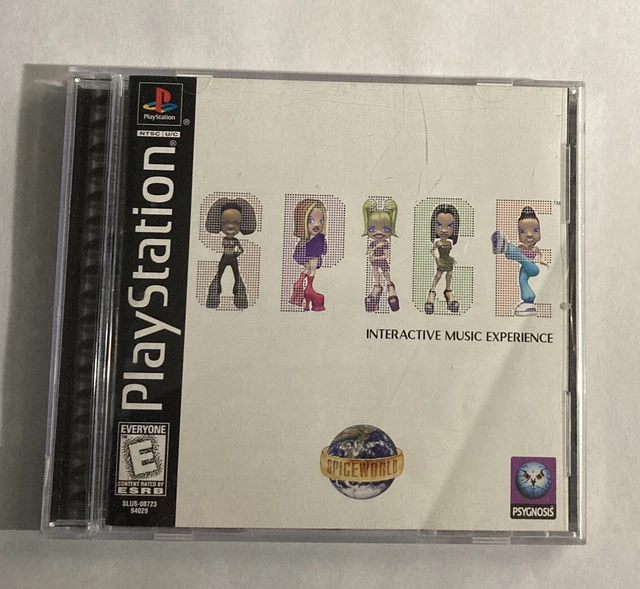 SPICE GIRLS SPICE WORLD Interactive Music PS1 Playstation 1 1998 ...