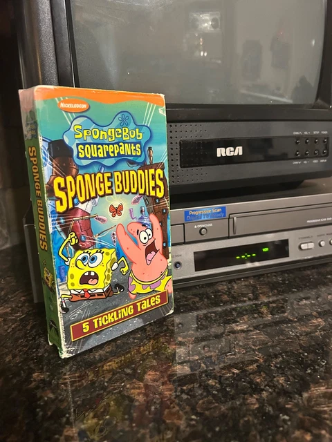 SPONGEBOB SQUAREPANTS - Sponge Buddies vhs tapes (VHS, 2002) £11.55 ...