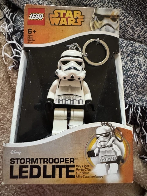 LEGO STAR WARS Stormtrooper - LED Light/Torch Key Chain Keyring Brand ...
