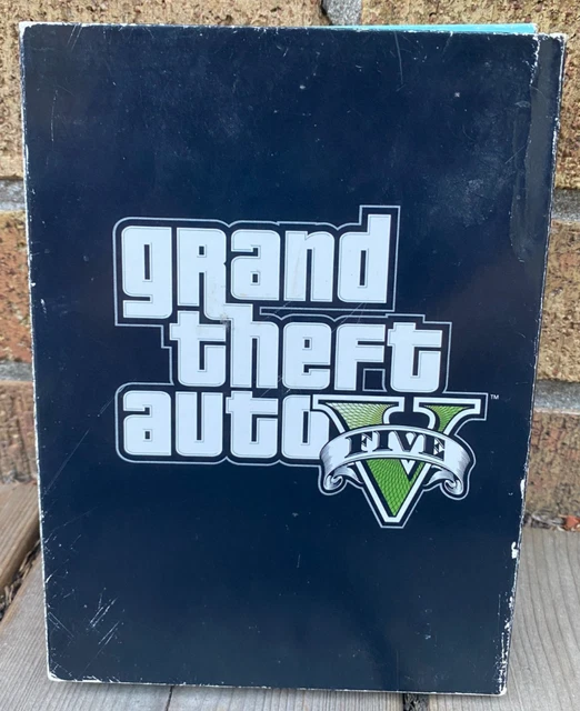 GRAND THEFT AUTO V Five PC GTA 5 Collectors Box Set 7 Disk With XBOX ...