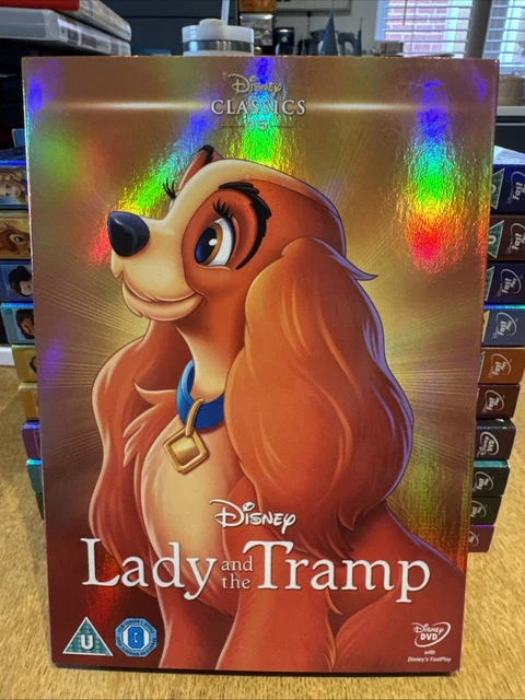 Disney Classics Dvd 15 Lady And The Tramp With Slipcover £100 6870
