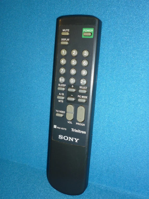GENUINE ORIGINAL Sony RM-827S Trinitron TV Remote Control £5.59 ...