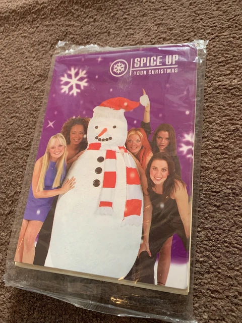 SPICE GIRLS OFFICIAL Asda 90s Christmas Cards Merchandise Vintage ...