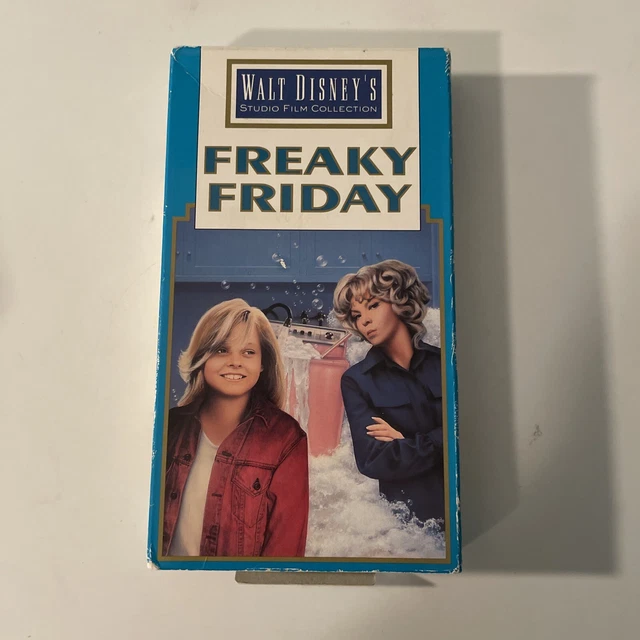 FREAKY FRIDAY DISNEY VHS Jodie Foster original EUR 10,94 - PicClick FR