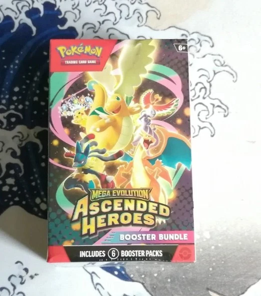 POKÉMON TCG: MEGA Evolution Ascended Heroes Booster Bundle 6 Packs ...