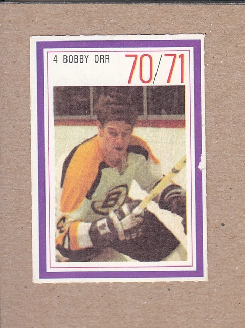 1970-71 70-71 ESSO Power Player Boston #13 Bobby Orr Nice $17.00 ...