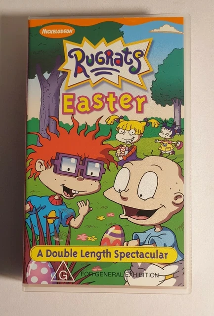 RUGRATS EASTER VIDEO VHS Nickelodeon 2002 as new condition PAL ...