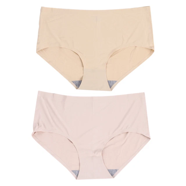 2 PZ MUTANDINE in cotone da donna intimo senza cuciture pezzo EUR 6,73 ...