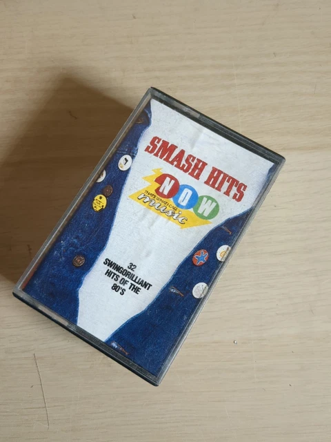 NOW THAT'S WHAT I CALL MUSIC SMASH HITS OF THE 80s DOUBLE CASSETTE ...