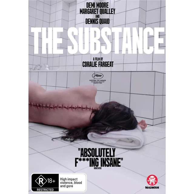THE SUBSTANCE (DVD, 2024) NEW $21.99 - PicClick AU