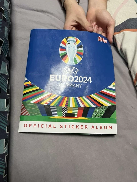 TOPPS EURO 2024 Germany Football Cup - Official Sticker Book Album 6 ...