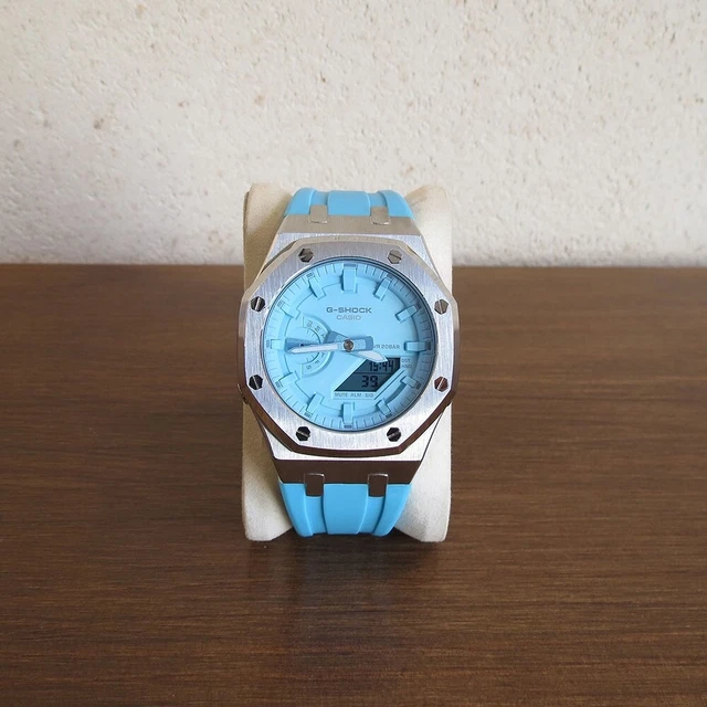 CUSTOM SKY BLUE Casioak - Casio G-Shock Ga2100 - Neuf EUR 259,00 ...