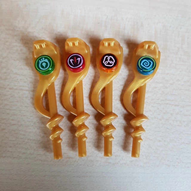 LEGO NINJAGO SERPENTINE Staff Weapon Bundle Rise Of The Snakes £19.95 ...