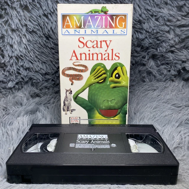 HENRY’S AMAZING ANIMALS: Scary Animals VHS Tape 1997 Disney Channel DK ...