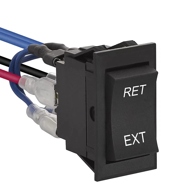 PLASTIC POLARITY REVERSE Switch Momentary 6 Pin (ON)-Off- (ON) Pre ...