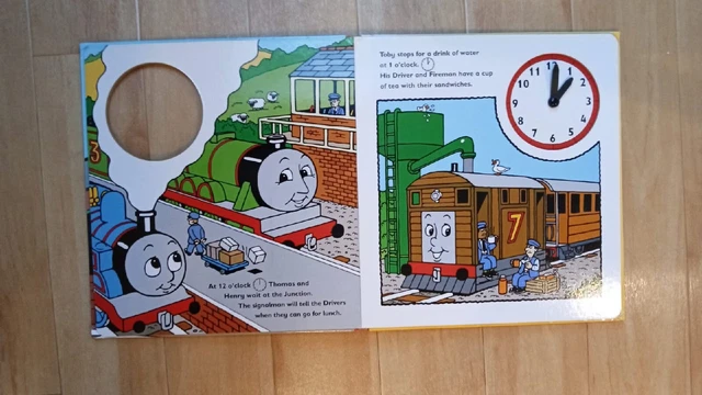 &THOMAS THE TANK Engine" Thomas & Friends Time Tell The Time ...