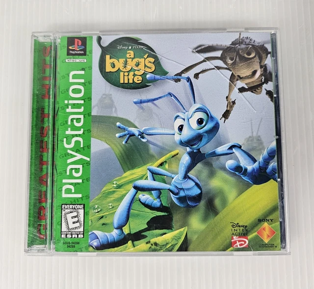 DISNEY PIXARS A Bugs Life Greatest Hits Game (Sony PLaystation 1, PS1 ...