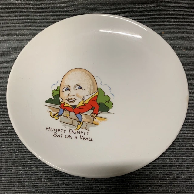 JOHNSON OF AUSTRALIA Humpty Dumpty Side Plate $10.00 - PicClick AU