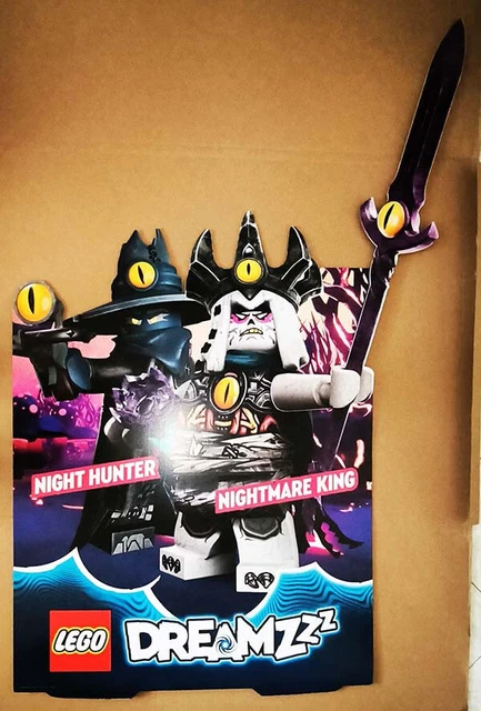 CARTONATO LEGO DREAMZZZ Titan standee 2023 Nightmare King Night Hunter ...