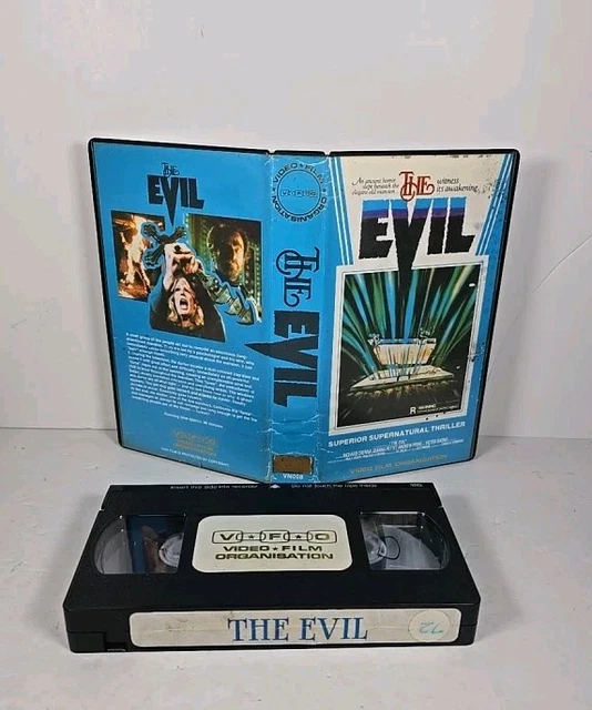 THE EVIL VFO UK VHS PRE CERT VIDEO 1984 Richard Crenna Joanna Pettet ...