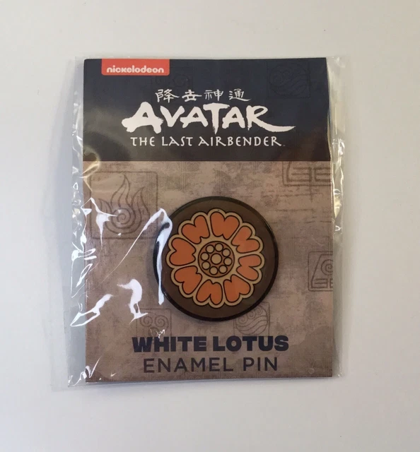 NICKELODEON AVATAR THE Last Airbender White Lotus Enamel Pin Culturefly ...