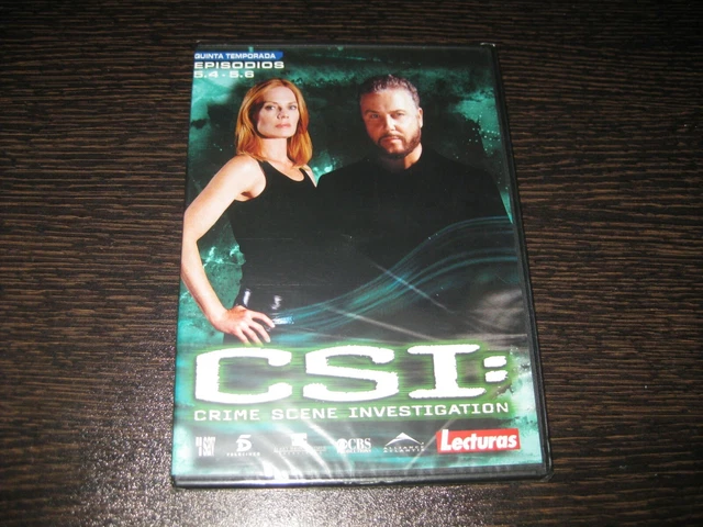 CSI: SCÈNE DE Crime Investigation Dvd Saison 5 Épisodes 4-5-6 Emballé ...