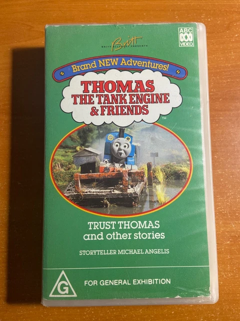 THOMAS THE TANK Engine & Friends - Trust Thomas - VHS ABC VIDEO [1991 ...