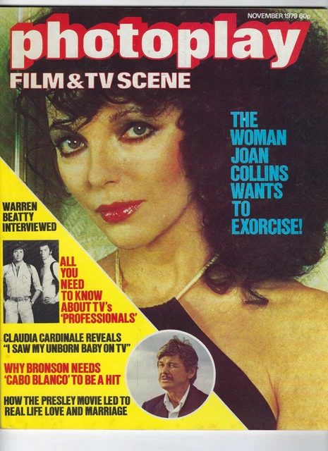 PHOTOPLAY NOV 1979 - Vintage UK Film & TV Magazine Joan Collins Warren ...