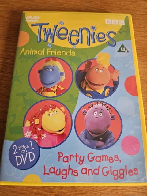 TWEENIES ANIMAL FRIENDS / Party Games , Laughs And Giggles Dvd Kids $80 ...