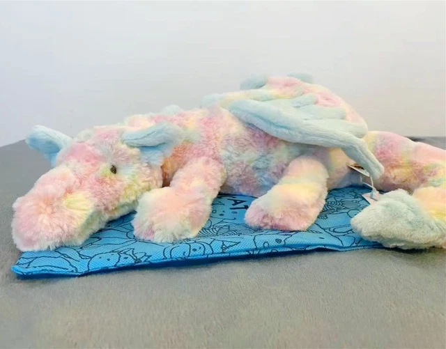 Jellycat Lazulia Dragon Plush Toy With Tag Rainbow Dragon Dolls Perfect