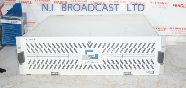 SNELL WILCOX (SAM) IQ frame with 4x IQmux61 multiplexers £500.00 ...