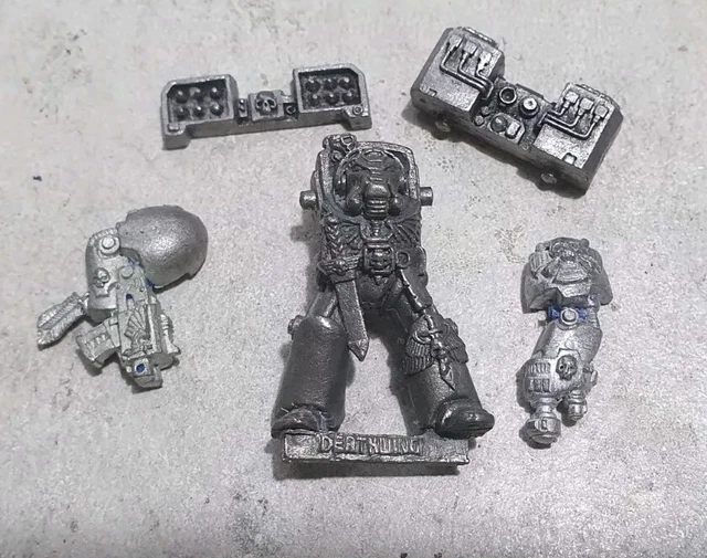 WARHAMMER 40K DARK Angels Deathwing Terminator Cyclone Missile Launcher ...