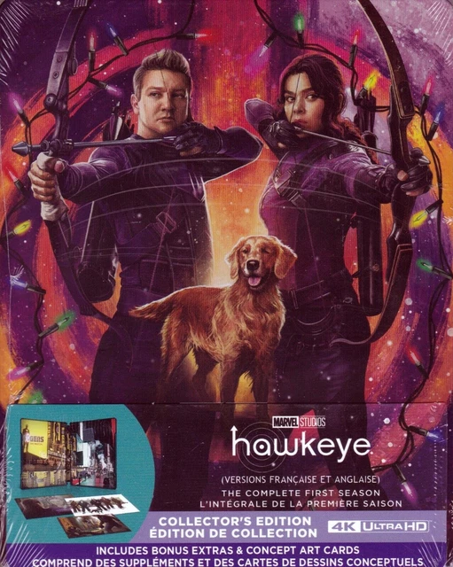 HAWKEYE COMPLETE FIRST SEASON 4K ULTRA HD SET with Jeremy Renner ...