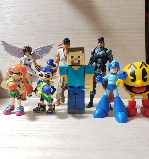 FIGMA SPLATOON SNAKE Mega Man Pac-Man Minecraft EUR 329,27 - PicClick FR