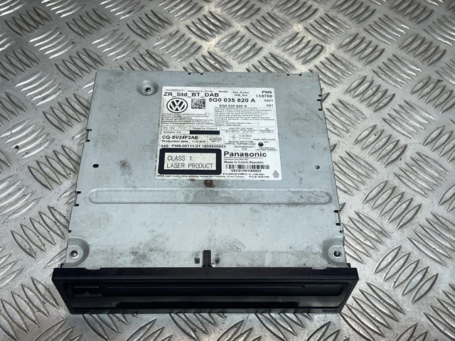 VW GOLF R Gtd Mk7 Radio Cd Player Multimedia Infotainment 5G0035820A £ ...