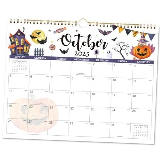 CALENDAR 2025-2026 - Wall Calendar 2025-2026, July 2025 - December 2026 ...