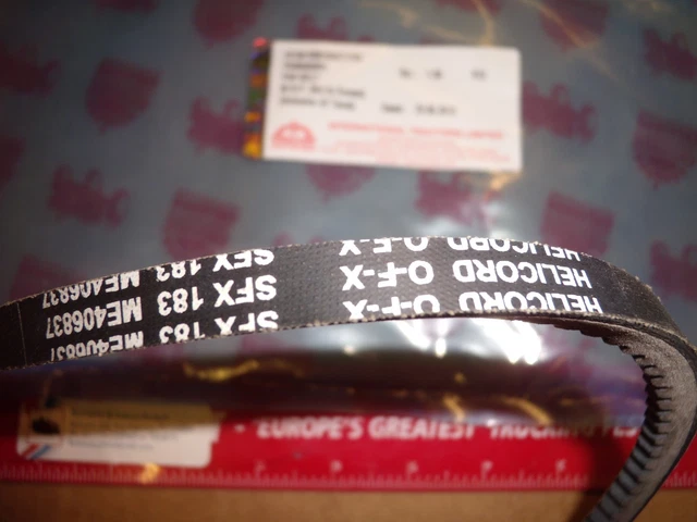 TRACTOR SOLIS 20 HP Indian Fan belt Helicord SFX 183 Sonalika- Rabtrak ...